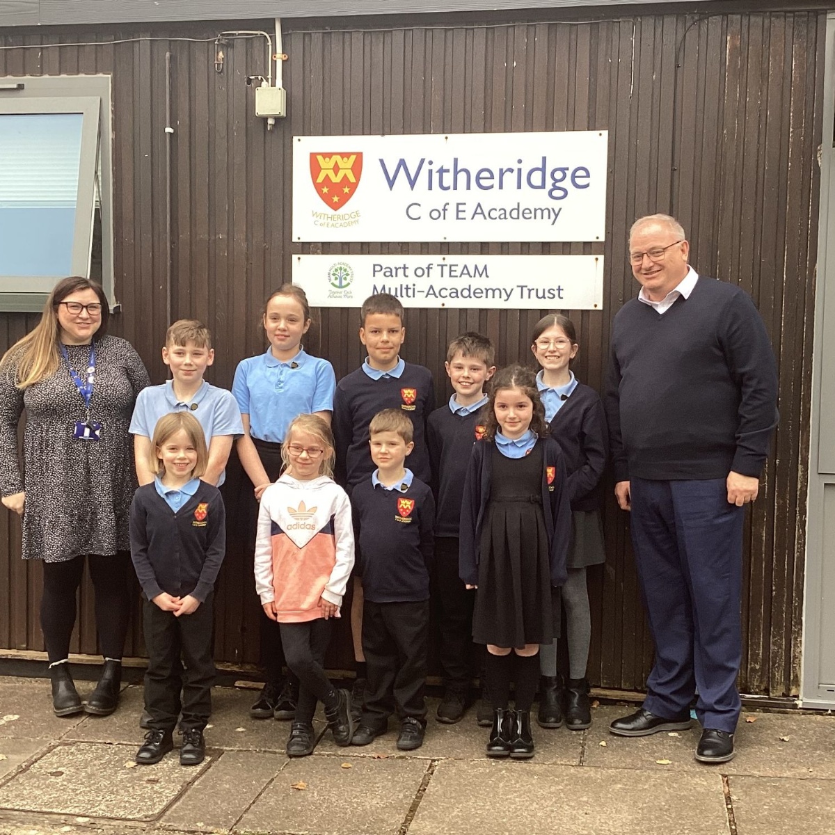 Witheridge C of E Academy - Visit from North Devon MP - Mr Ian Roome