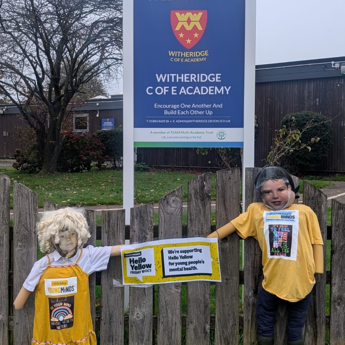 Witheridge C of E Academy - World Mental Health Day – #HelloYellow